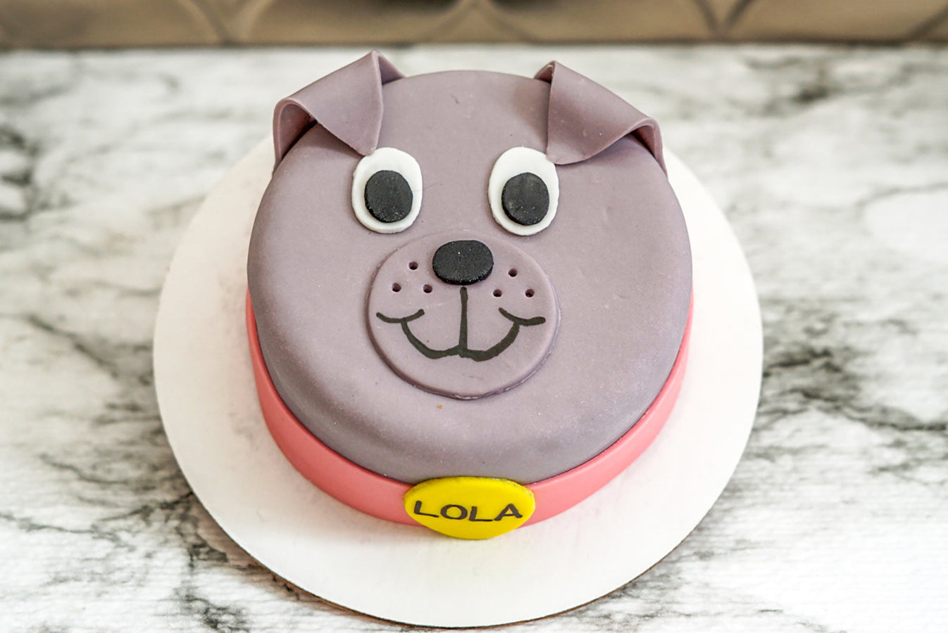 Custom 4-Inch Dog Birthday Cake – Personalized to Look Like Your Dog ...