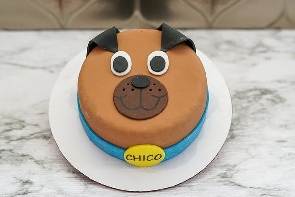 Custom 4-Inch Dog Birthday Cake – Personalized to Look Like Your Dog ...